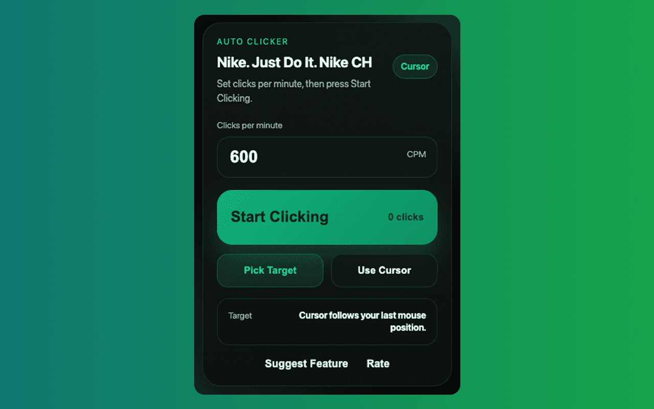 Auto Clicker | Extend Forge